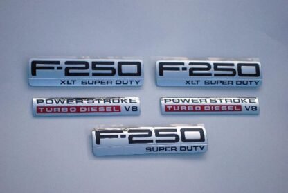 F250 XLT Emblem Package 2005 2006 2007 - FordSuperDutyParts.com